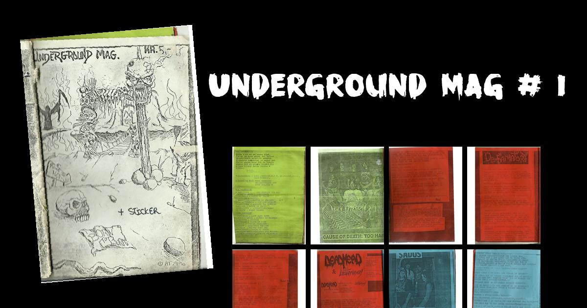 Underground mag # 1